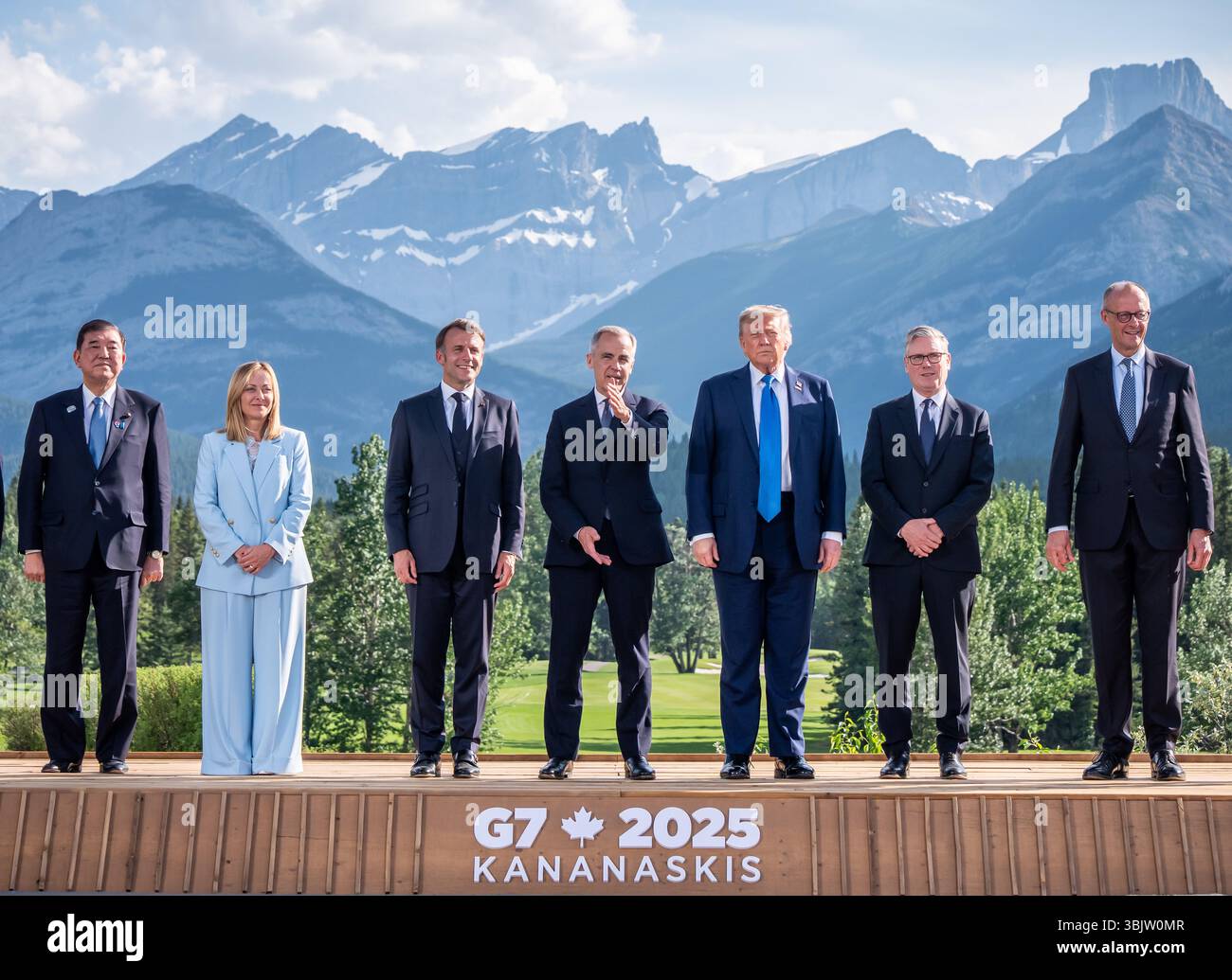 G7 summit 2025 leaders hi-res stock photography and images - Alamy
