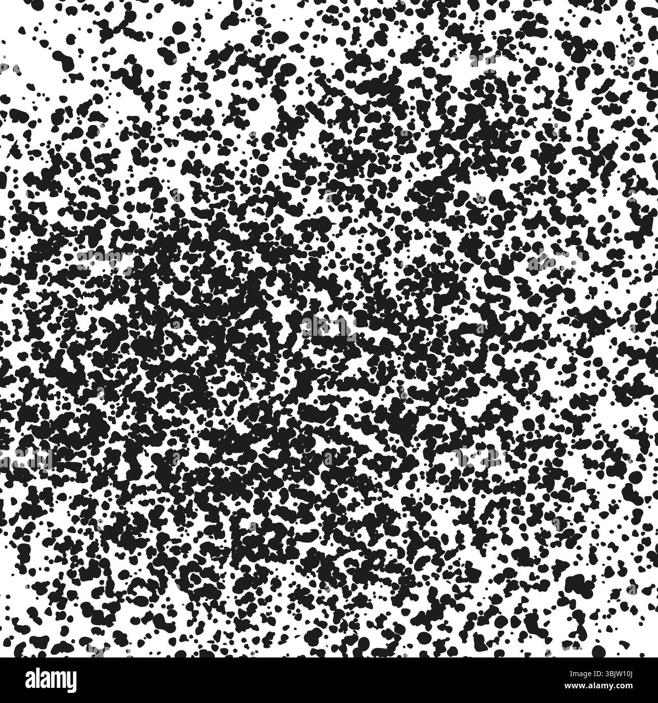 Splattered dot texture. Black ink spray. Abstract pattern vector ...