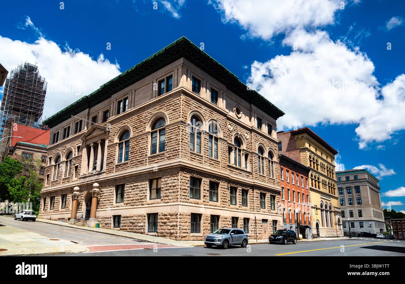 Renaissance Revival Albany Masonic Temple built in 1896 in Albany ...
