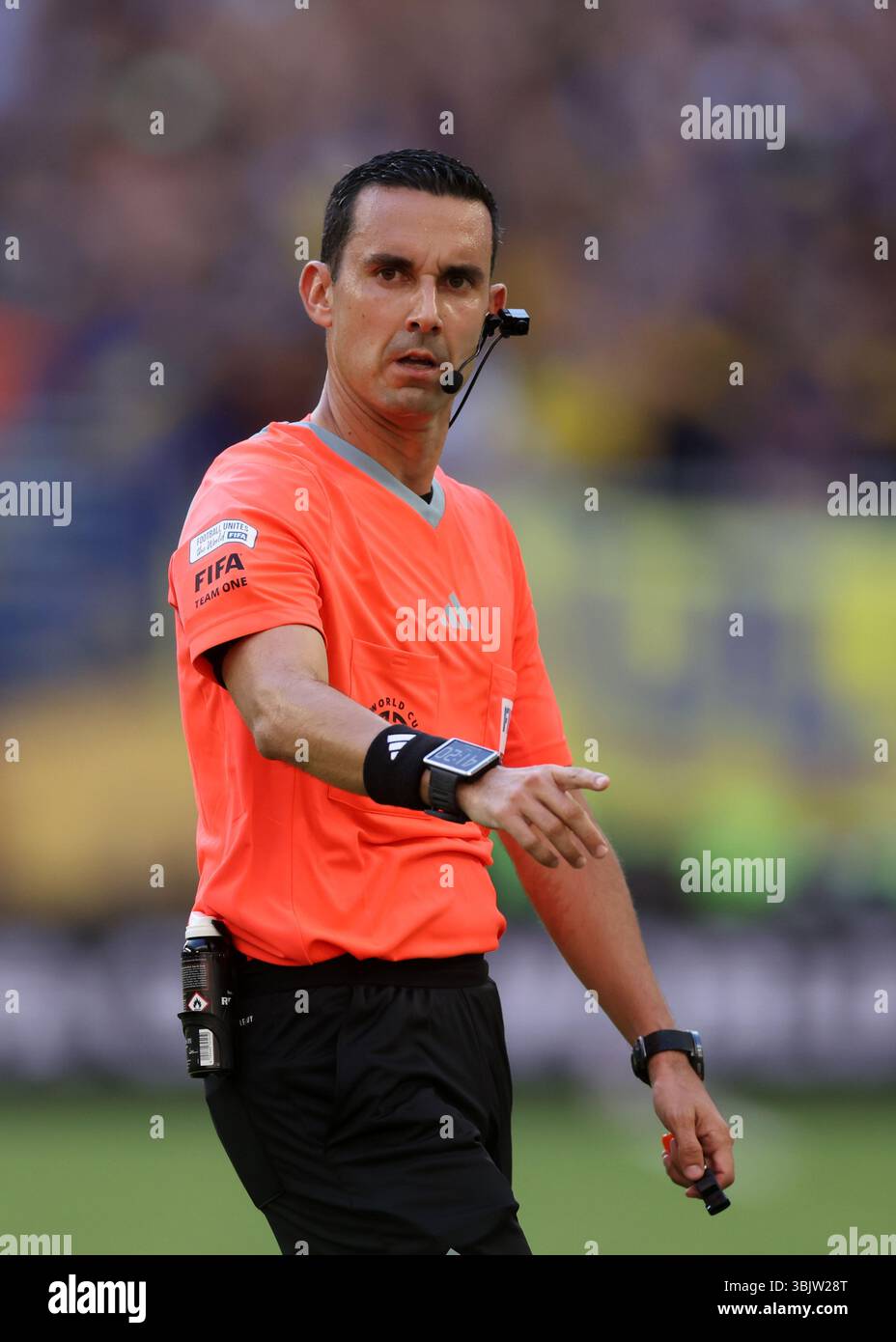 Miami Gardens, USA, 16th June 2025. Referee Cesar Arturo Ramos during ...