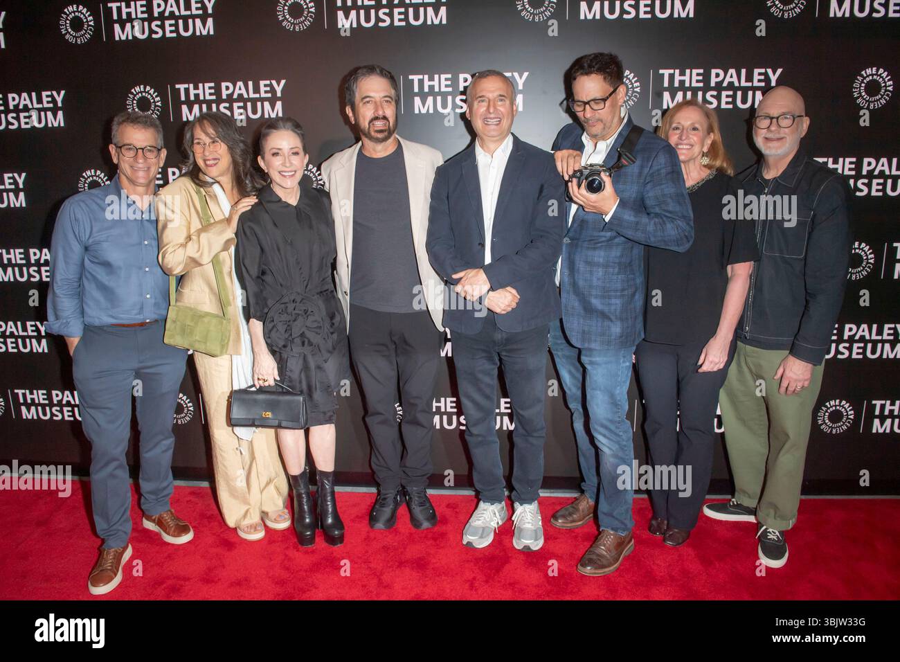 New York, United States. 16th June, 2025. (L-R) Lew Schneider, Maggie ...