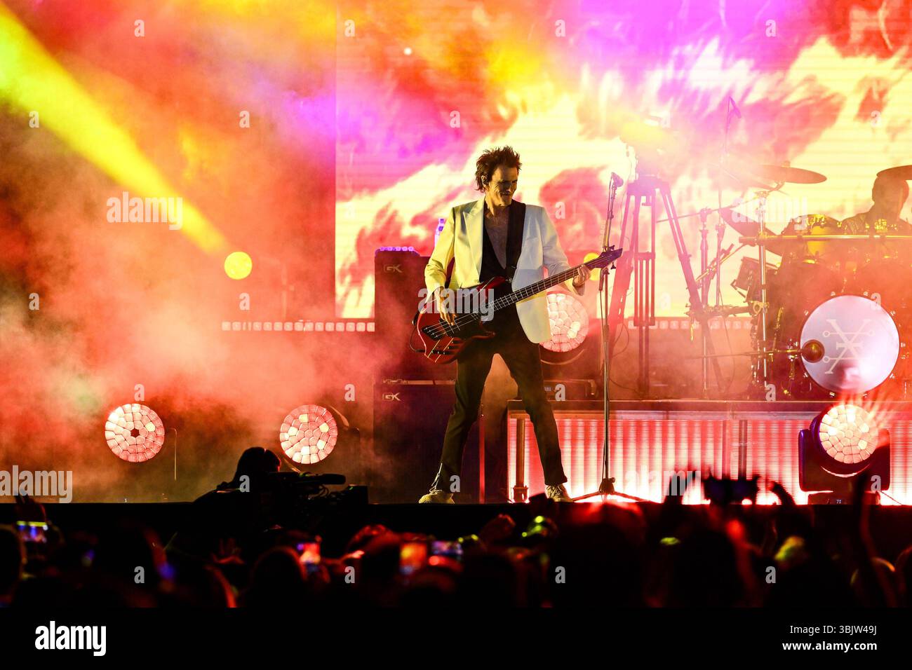 Music Concert - DURAN DURAN TOUR 2025 John Taylor of Duran Duran during ...