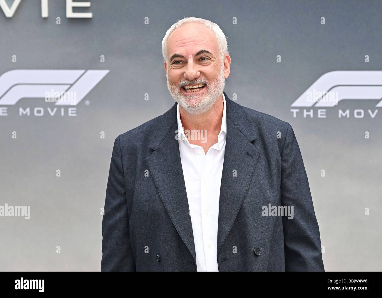Kim Bodnia attends the world premiere of "F1 The Movie" in Times Square ...