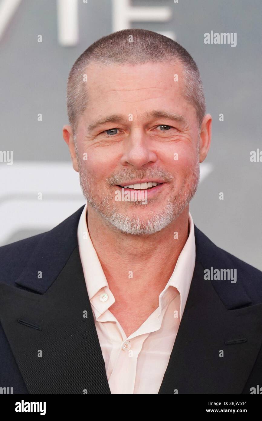 Brad Pitt at arrivals for F1: THE MOVIE Premiere, Times Square, New ...