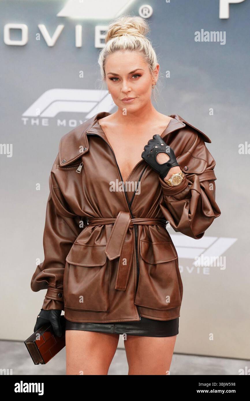 Lindsey Vonn at arrivals for F1: THE MOVIE Premiere, Times Square, New ...