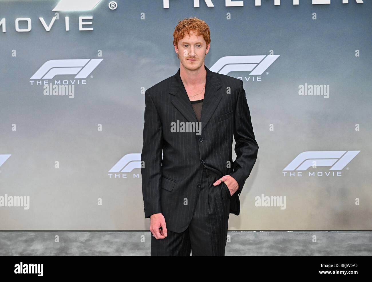 Will Merrick attends the world premiere of "F1 The Movie" in Times ...