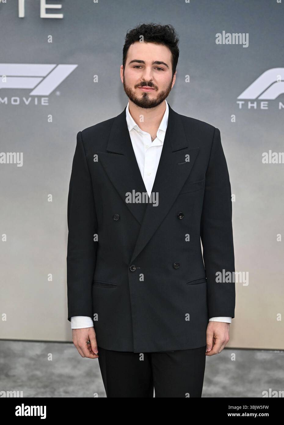 Blake Slatkin attends the world premiere of "F1 The Movie" in Times ...