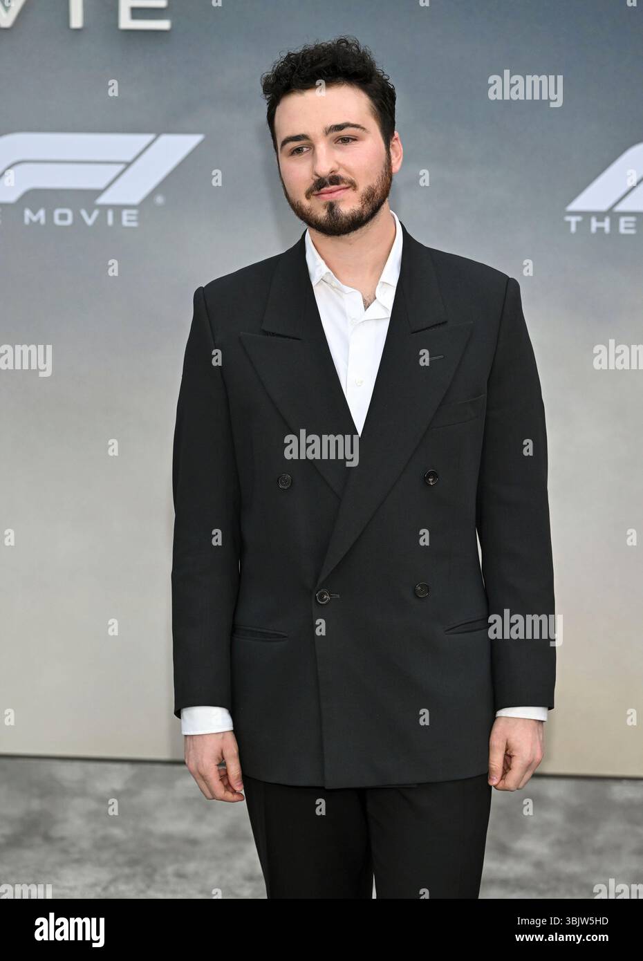 Blake Slatkin attends the world premiere of "F1 The Movie" in Times ...