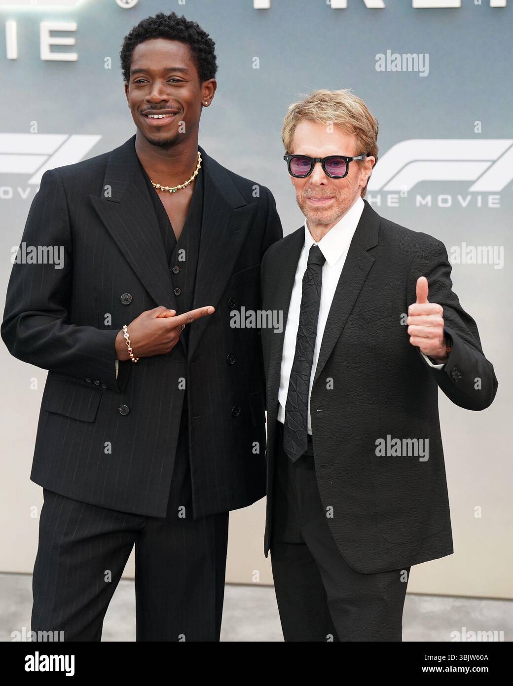 Ny. 16th June, 2025. Damson Idris, Jerry Bruckheimer at arrivals for F1 ...