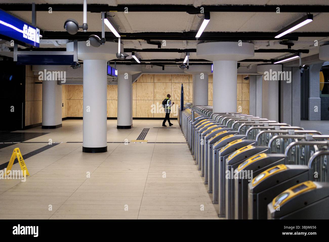 Amsterdam central during new hi-res stock photography and images - Alamy