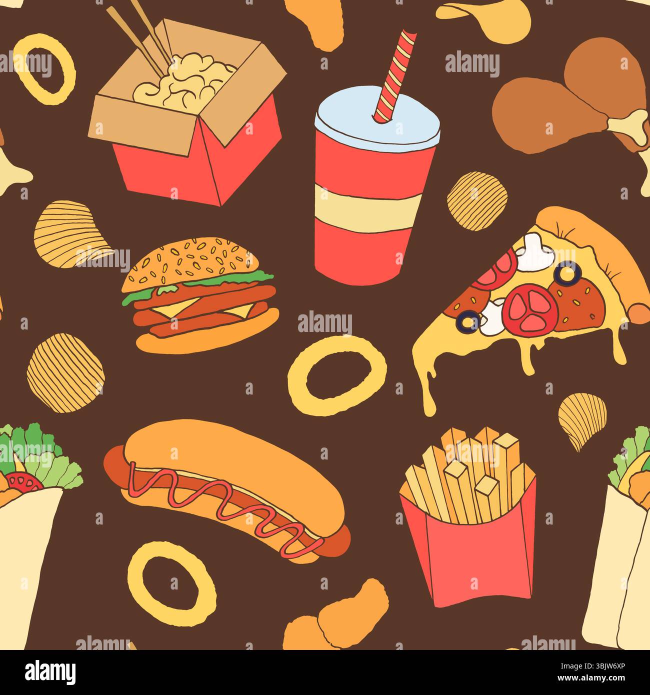 Food menu meals drink Stock Vector Images - Alamy