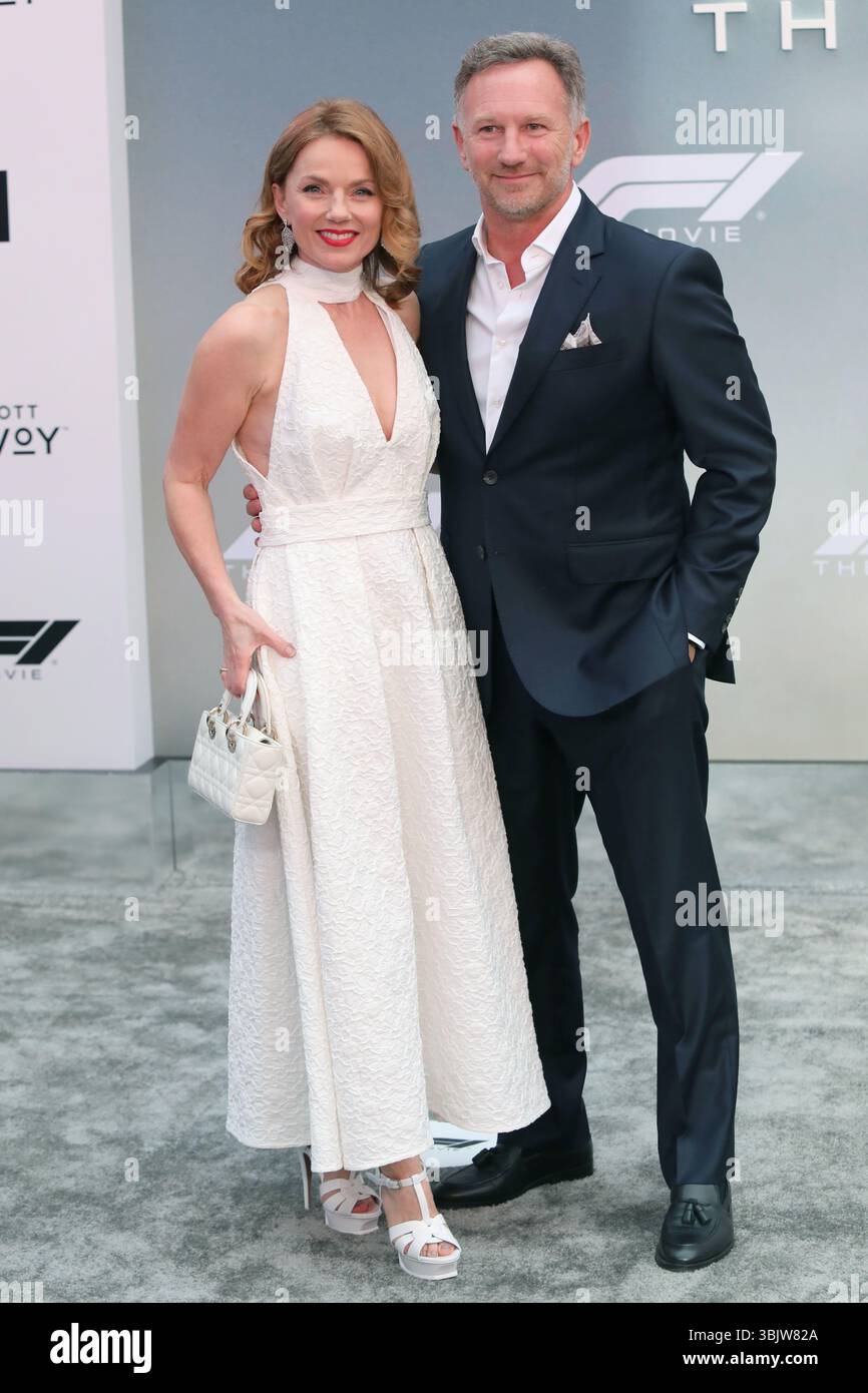New York, New York, USA. 16 June 2025. Geri Halliwell Horner and ...