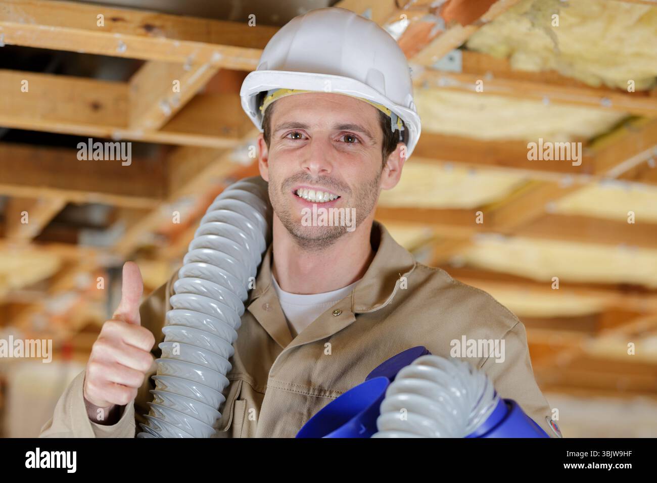 Foreman giving thumbs up hi-res stock photography and images - Alamy