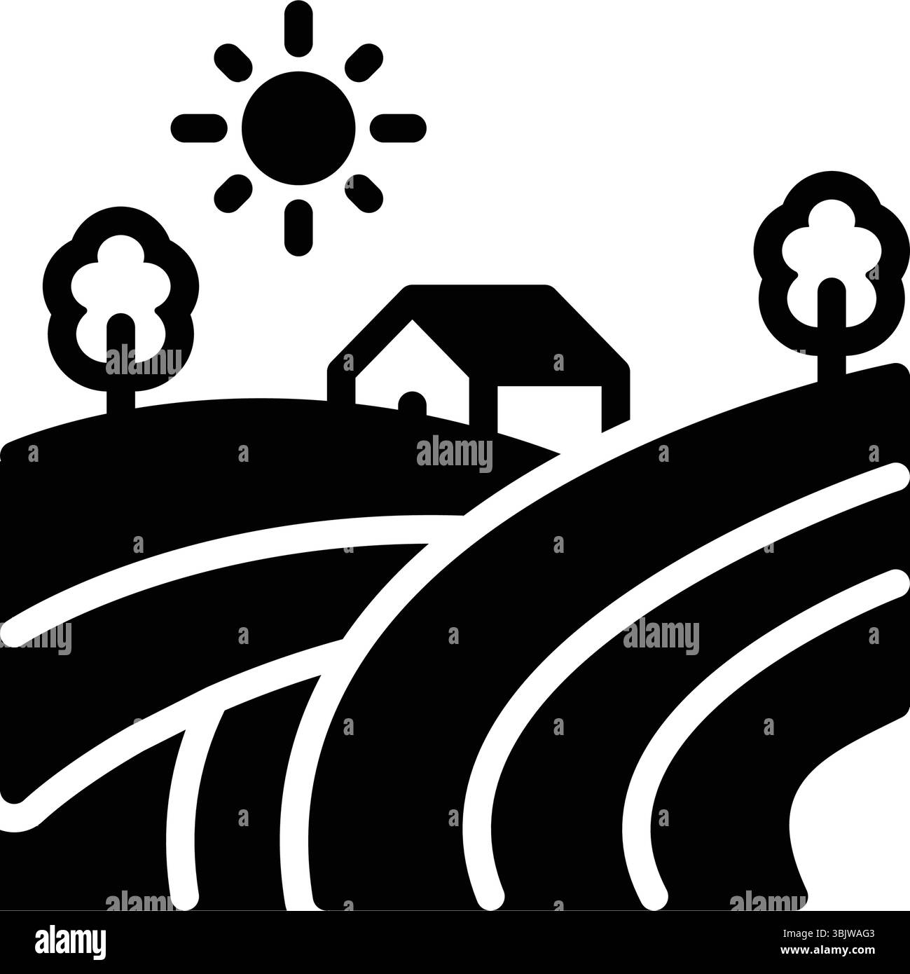Icon for field, agriculture Stock Vector Image & Art - Alamy