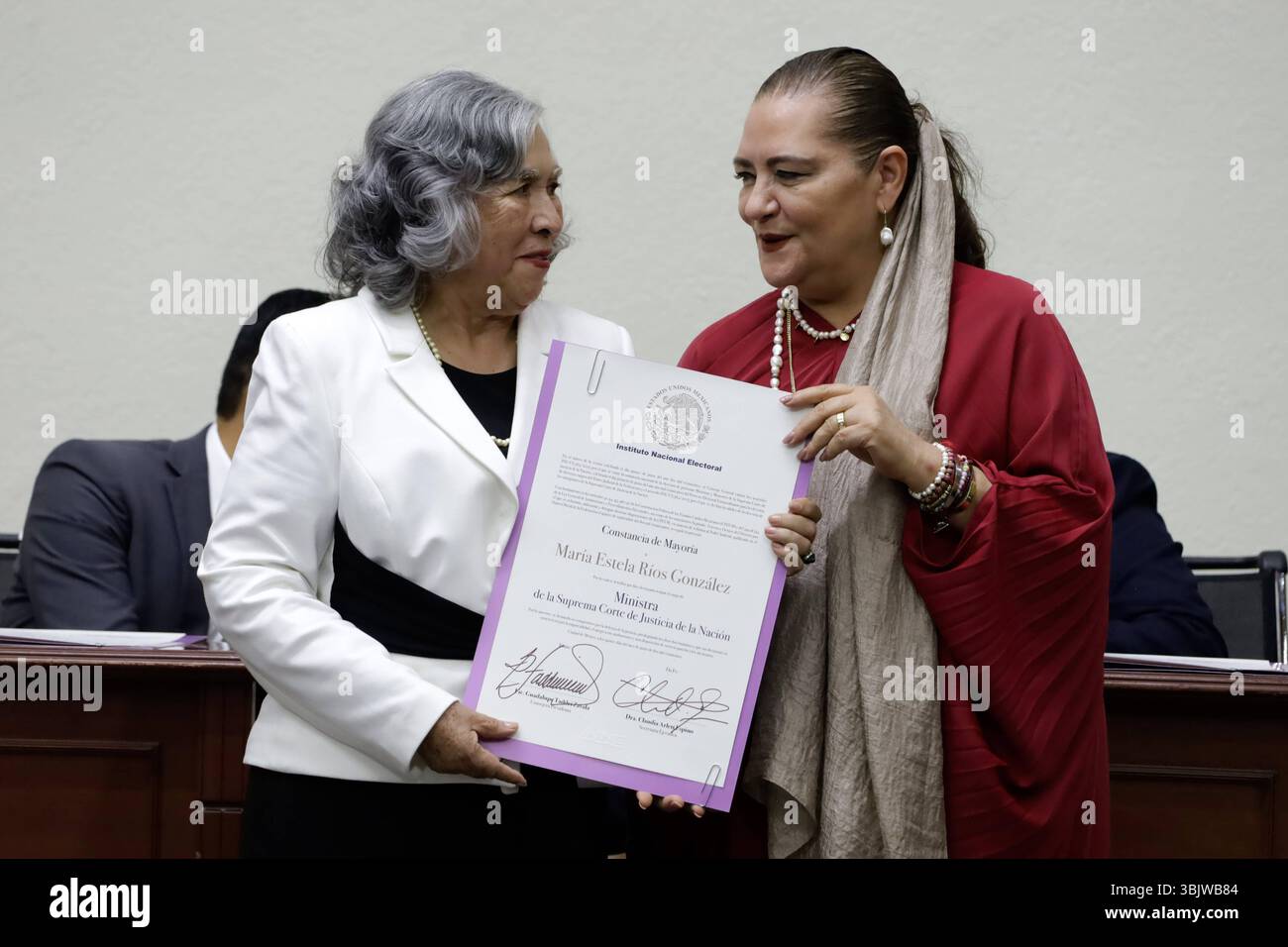 Ceremony to Deliver the Majority Vote Certificates of the Judicial ...