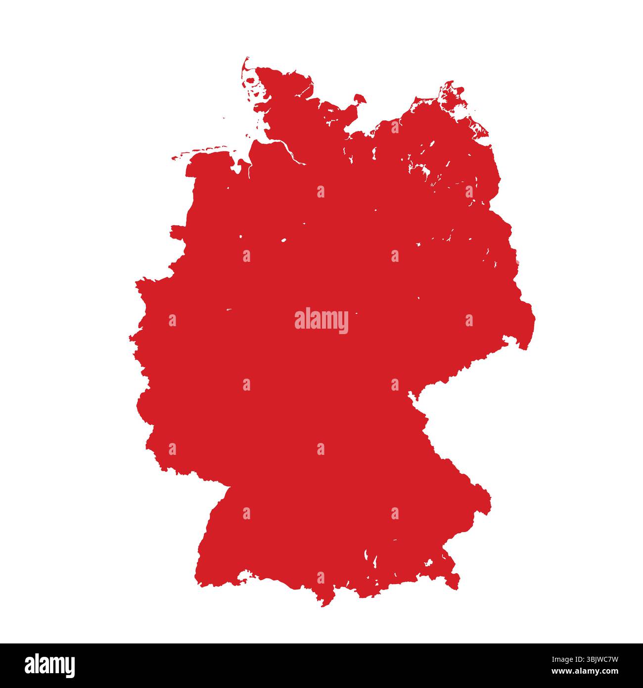 Map of Germany, sign silhouette. World Map Globe. Vector Illustration ...