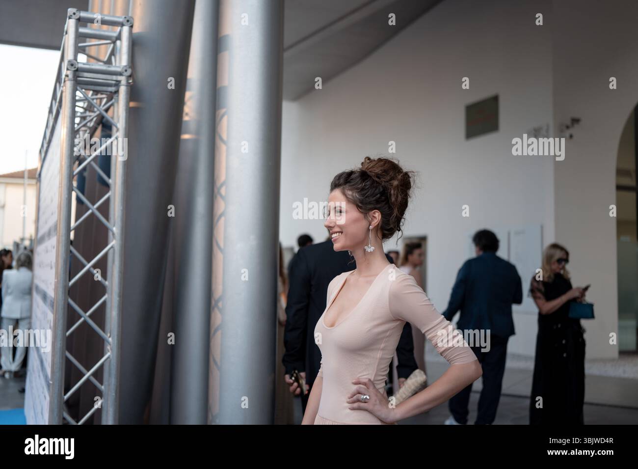 Celeste Dalla Porta attends the 79th Nastri D'Argento 2025 Cinema photocall in Rome, Italy, on ...