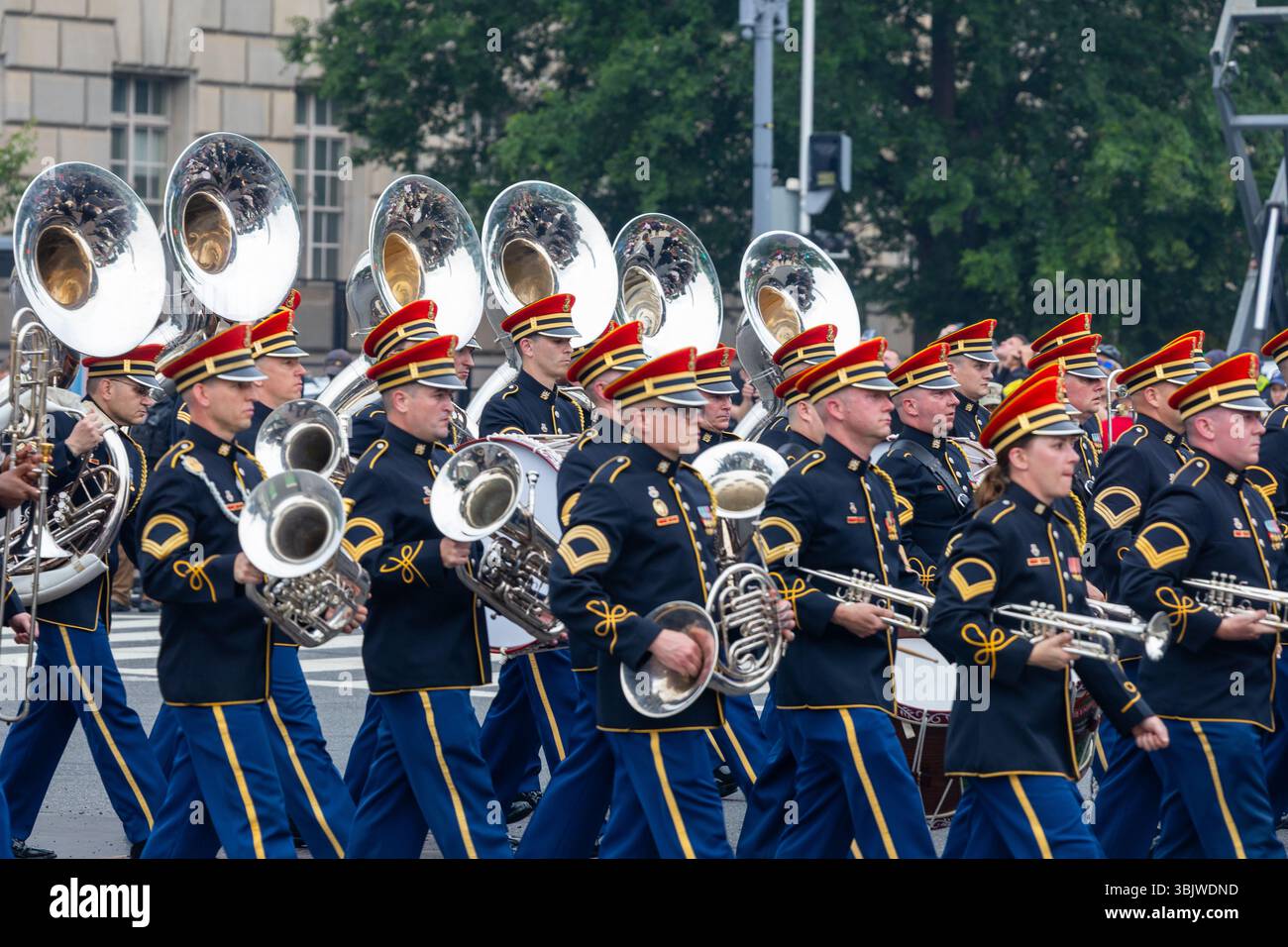 Military parade washington 2025 hi-res stock photography and images - Alamy