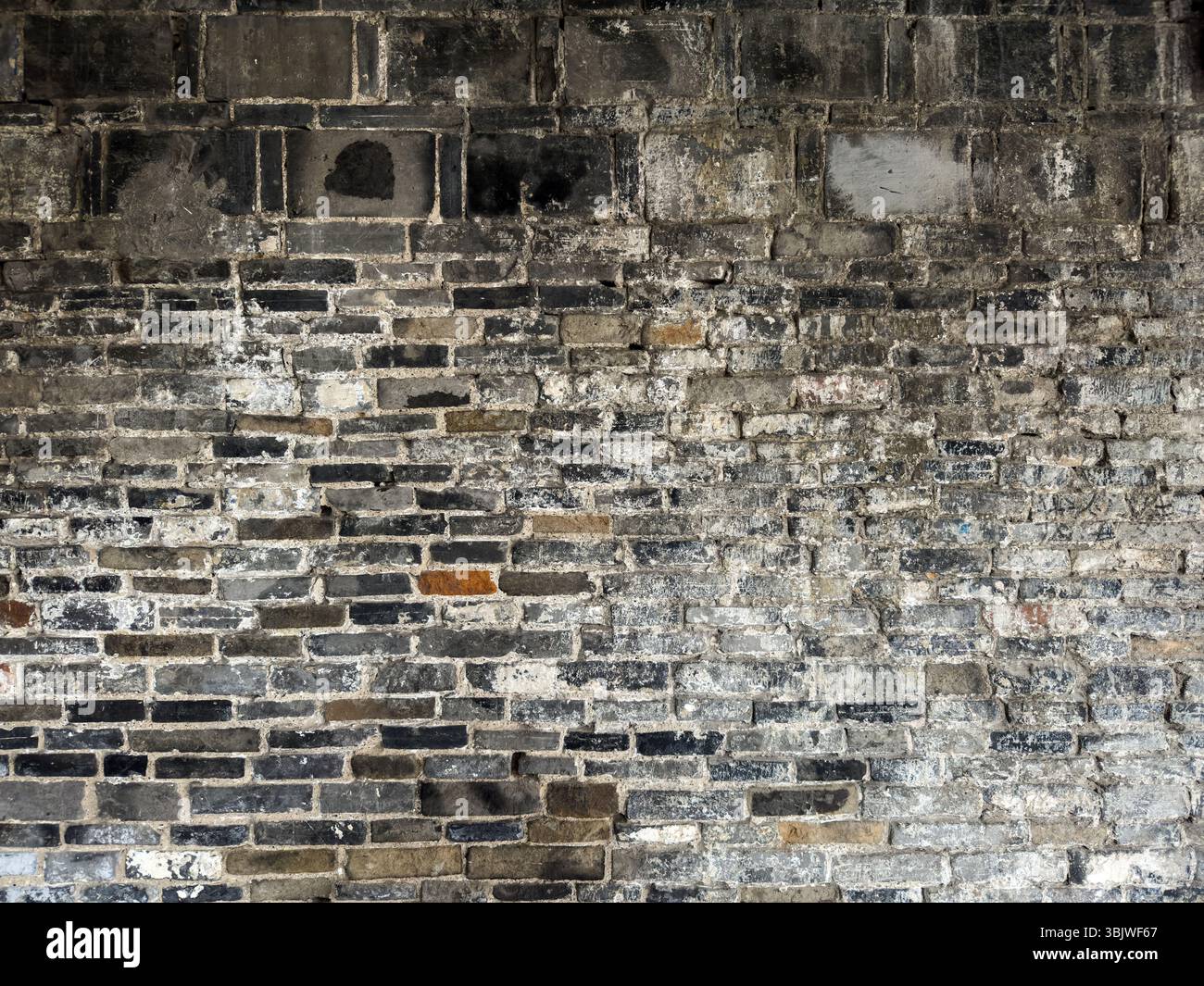 Old brick wall background, texture.Ttraditional grey black bricks ...