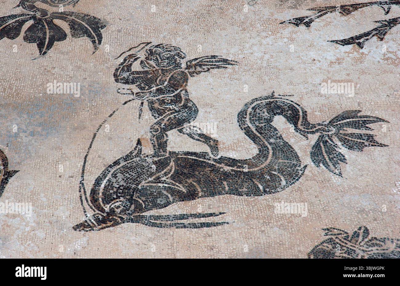 Ostia Antica. Harbour city of ancient Rome. Baths of Neptune (Terme di ...