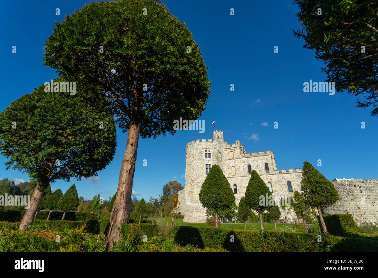 Hardelot Castle in Condette, chateau built in the Tudor architectural ...