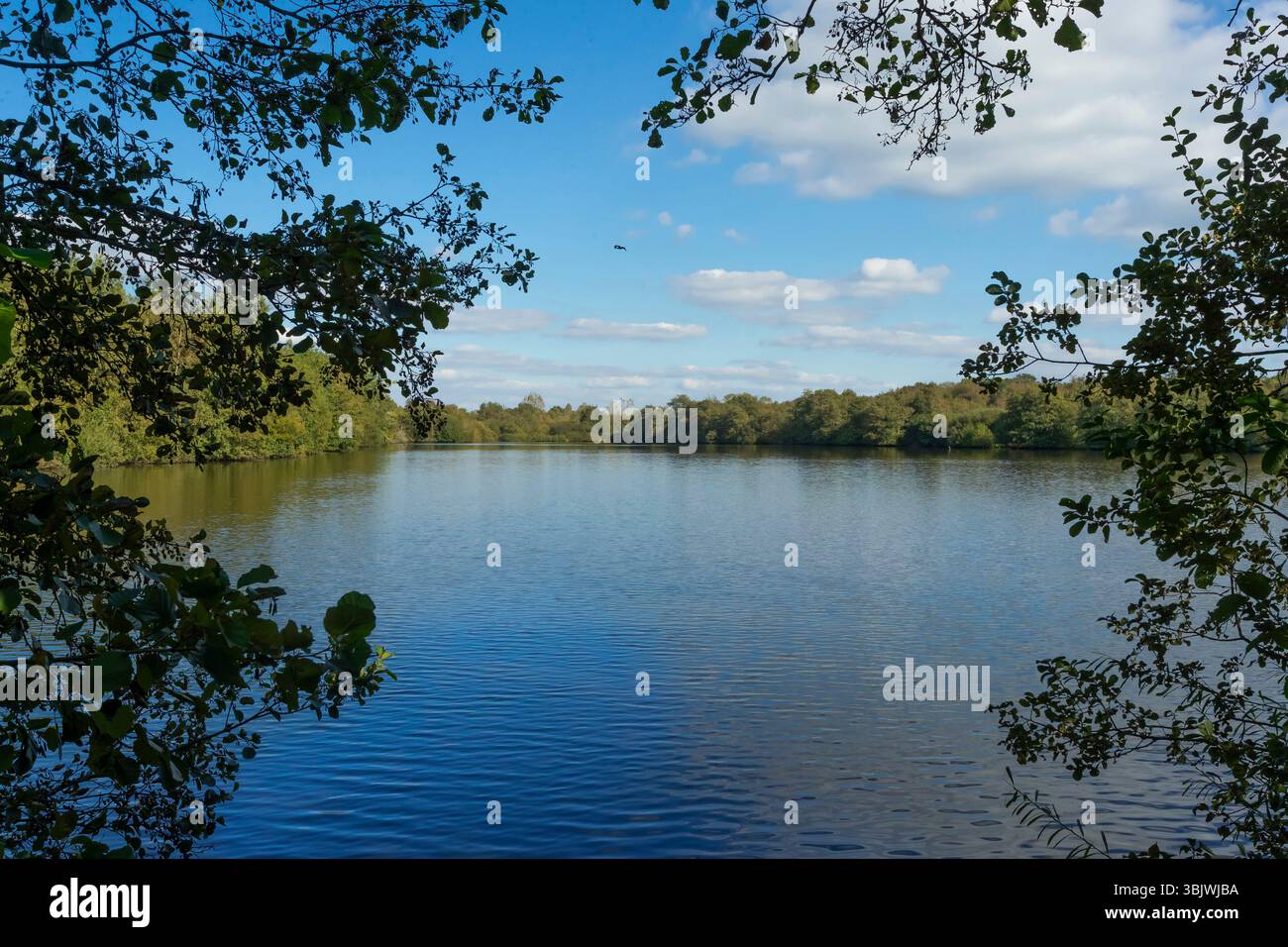 Condette (northern France): “Lac des Miroirs” (Mirrors Lake) or Lake ...