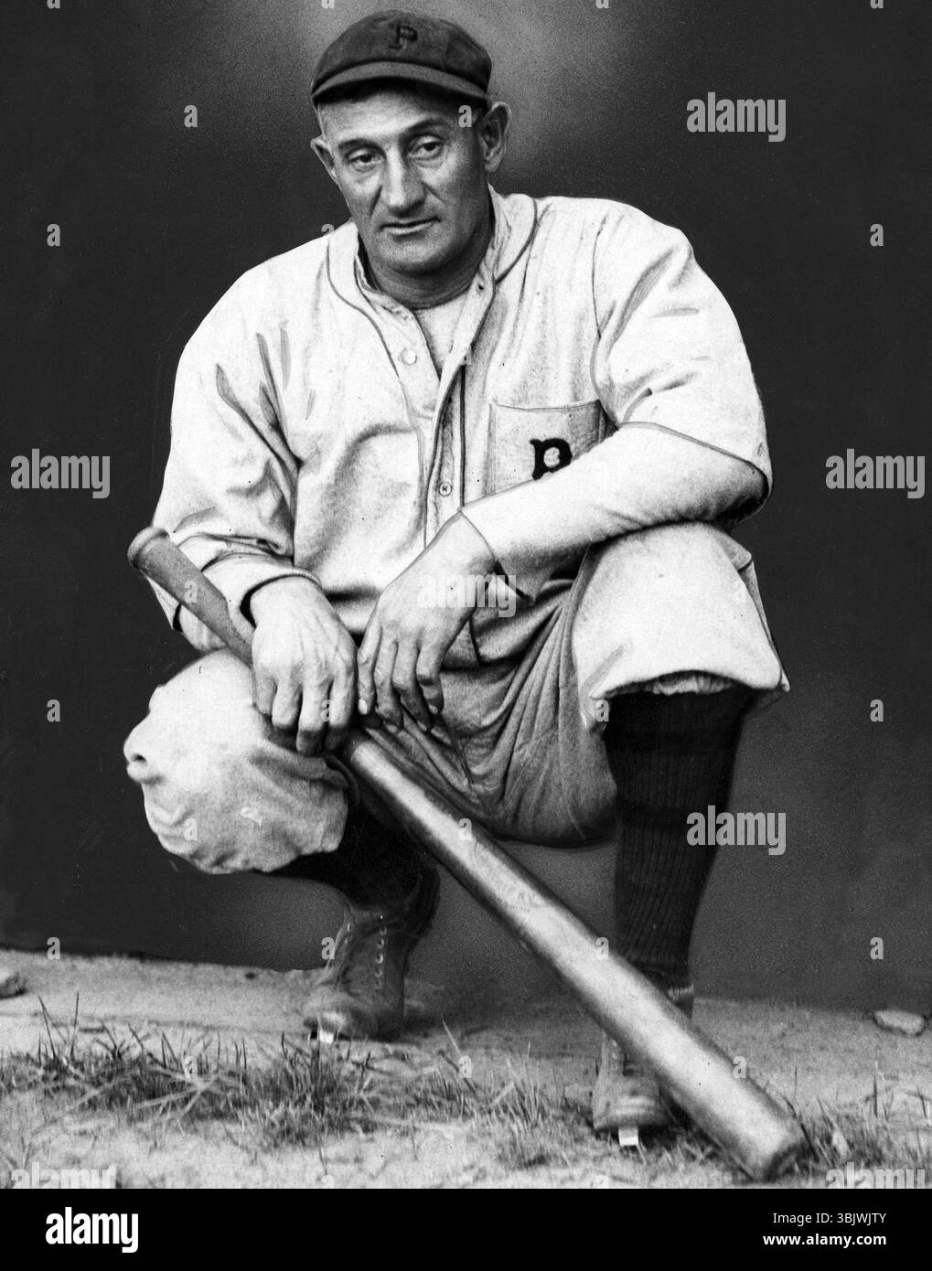 Baseball legend, Honus Wagner, c 1915 Stock Photo - Alamy