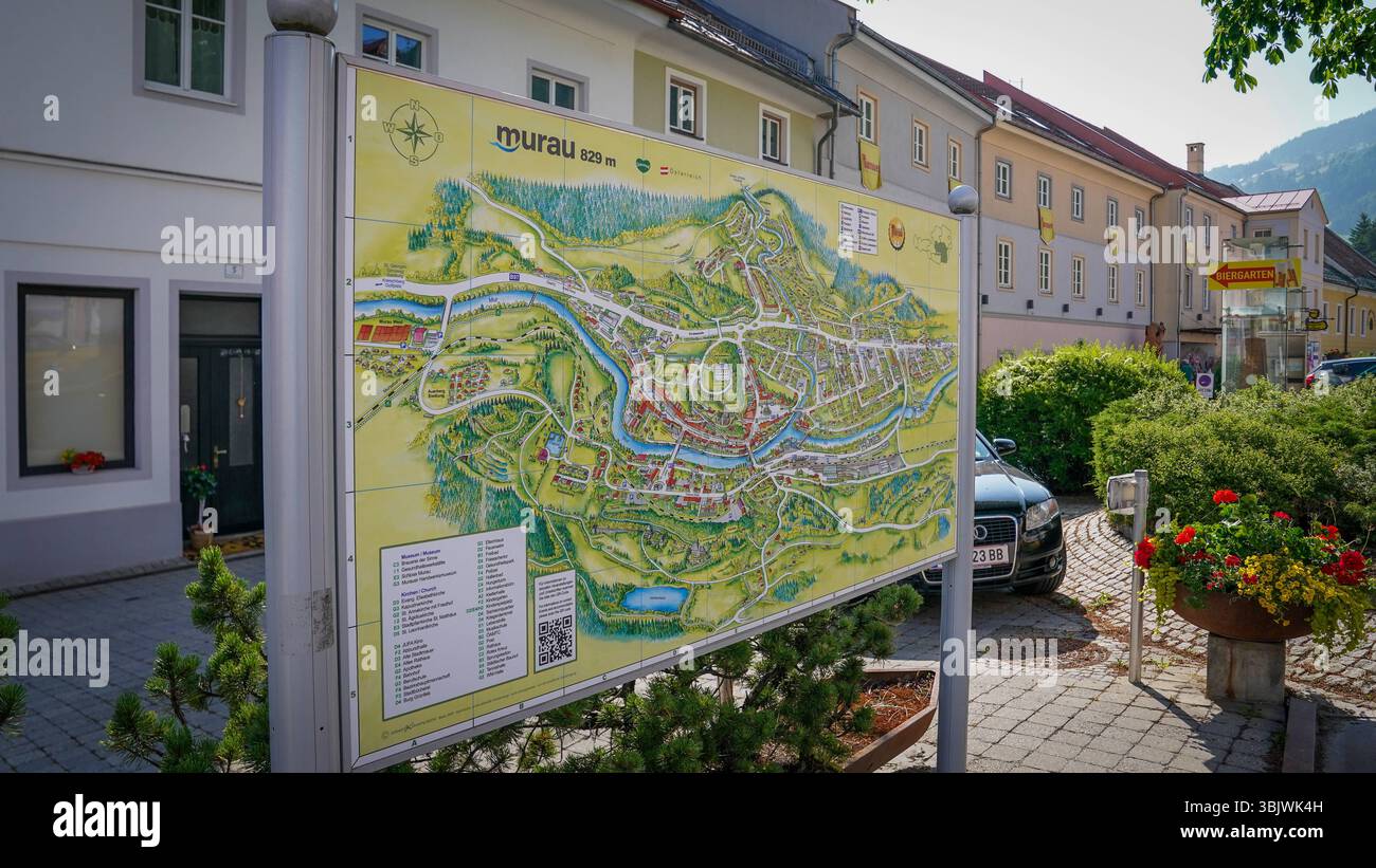 Steiermark map hi-res stock photography and images - Alamy