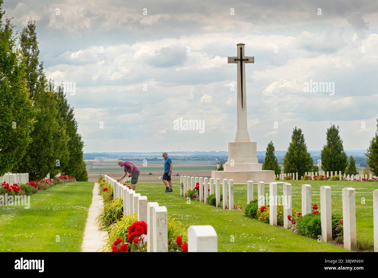 Villers-Bretonneux (northern France): the Australian National Memorial, Australian and New ...