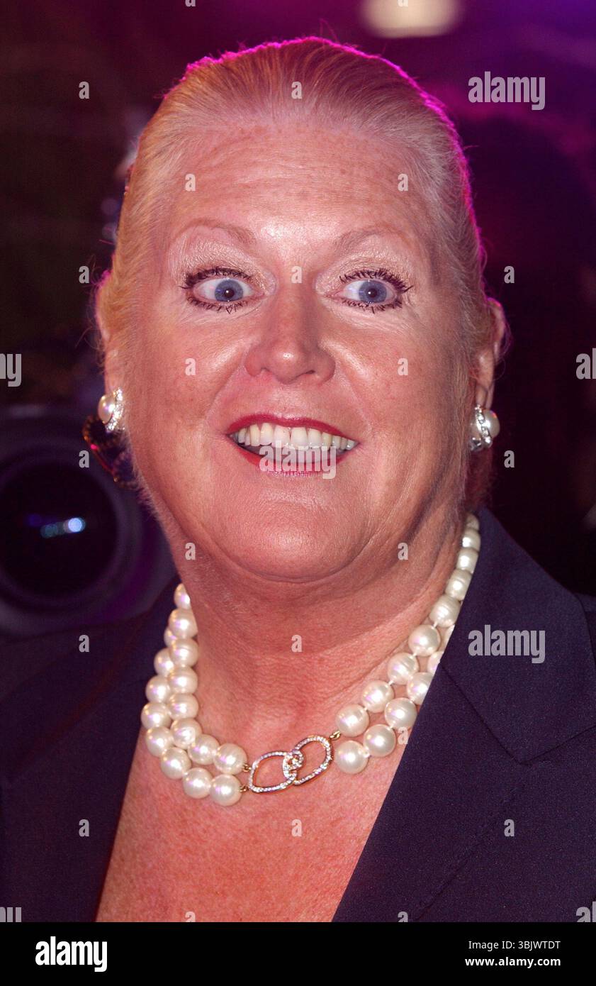 File photo dated 22/01/05 of Kim Woodburn at the TV Moments Awards, at ...