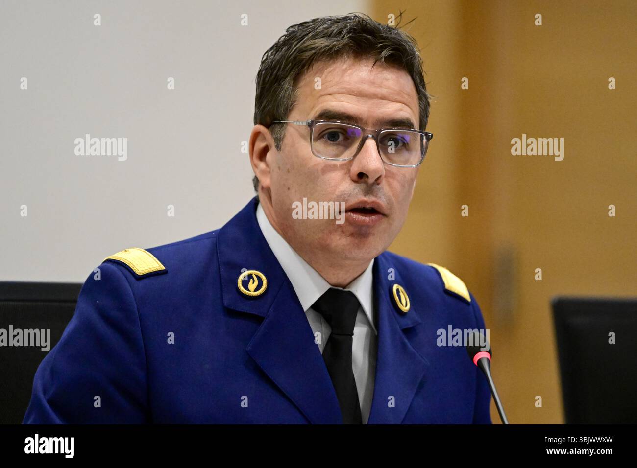Brussels, Belgium. 17th June, 2025. General Commissioner of the Federal ...