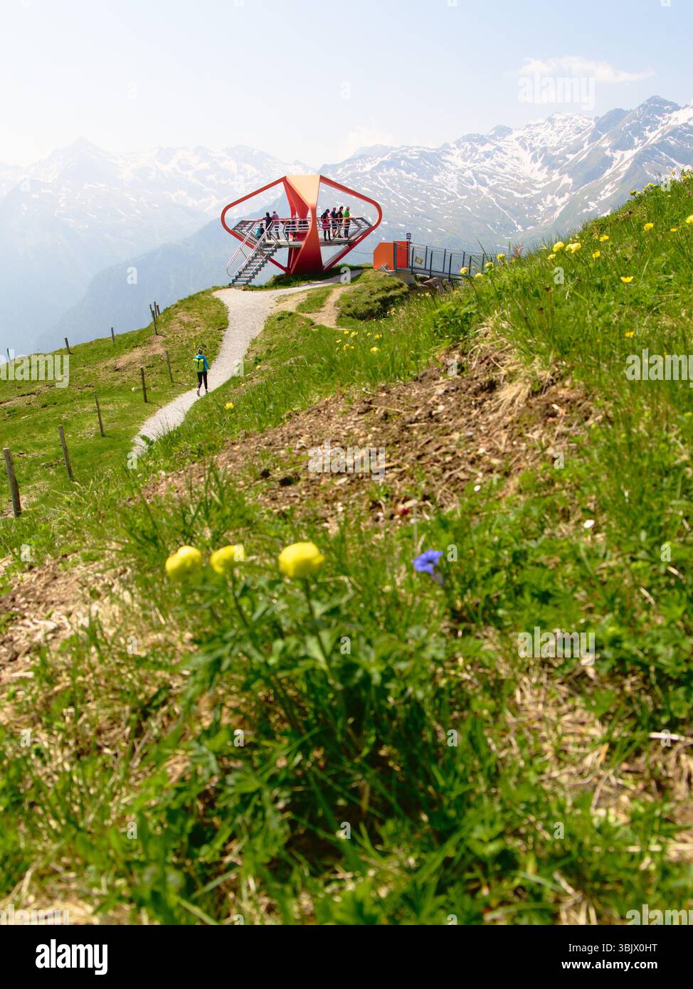 Stubnerkogel, Bad Gastein Stock Photo - Alamy