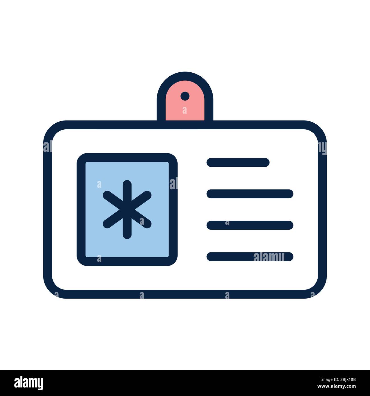 Patient identification card Cut Out Stock Images & Pictures - Alamy