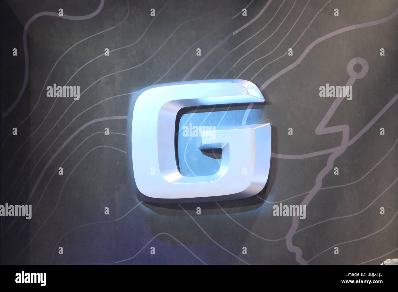 Shanghai,China-April 26th 2025: G-Wagon (Mercedes-Benz G-Class) logo ...