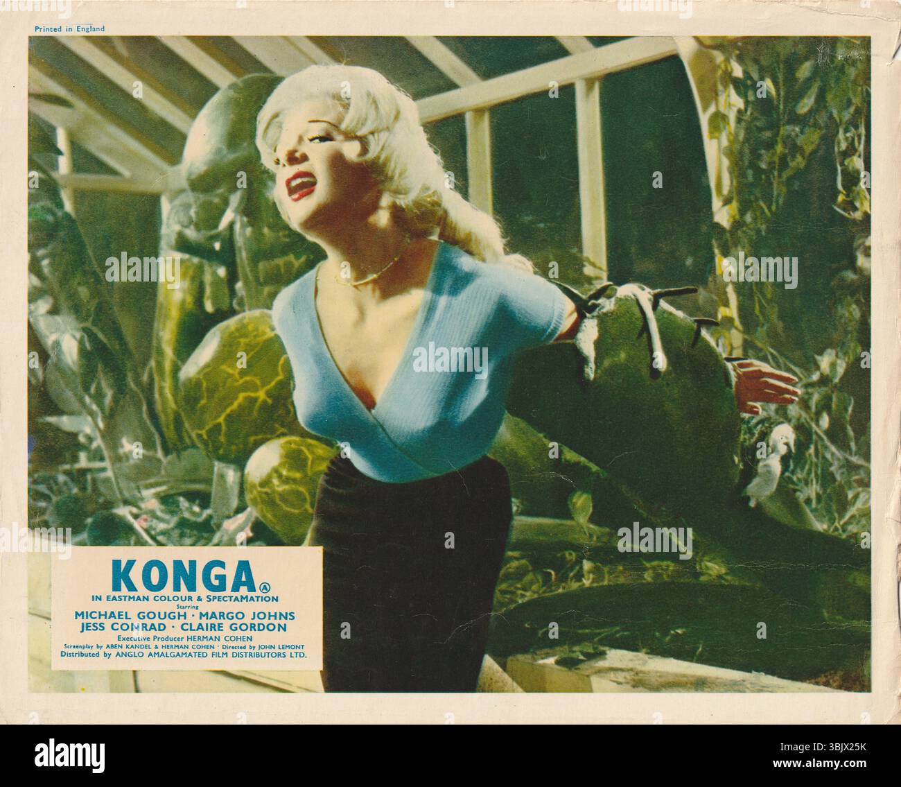 KONGA 1961 SCI - FI HORROR FILM MICHAEL GOUGH Stock Photo - Alamy