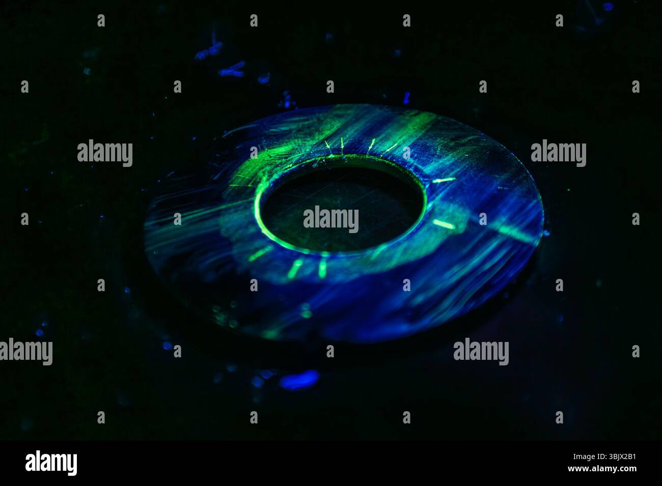 A U.S. Air Force 92nd Maintenance Squadron nondestructive inspection ...