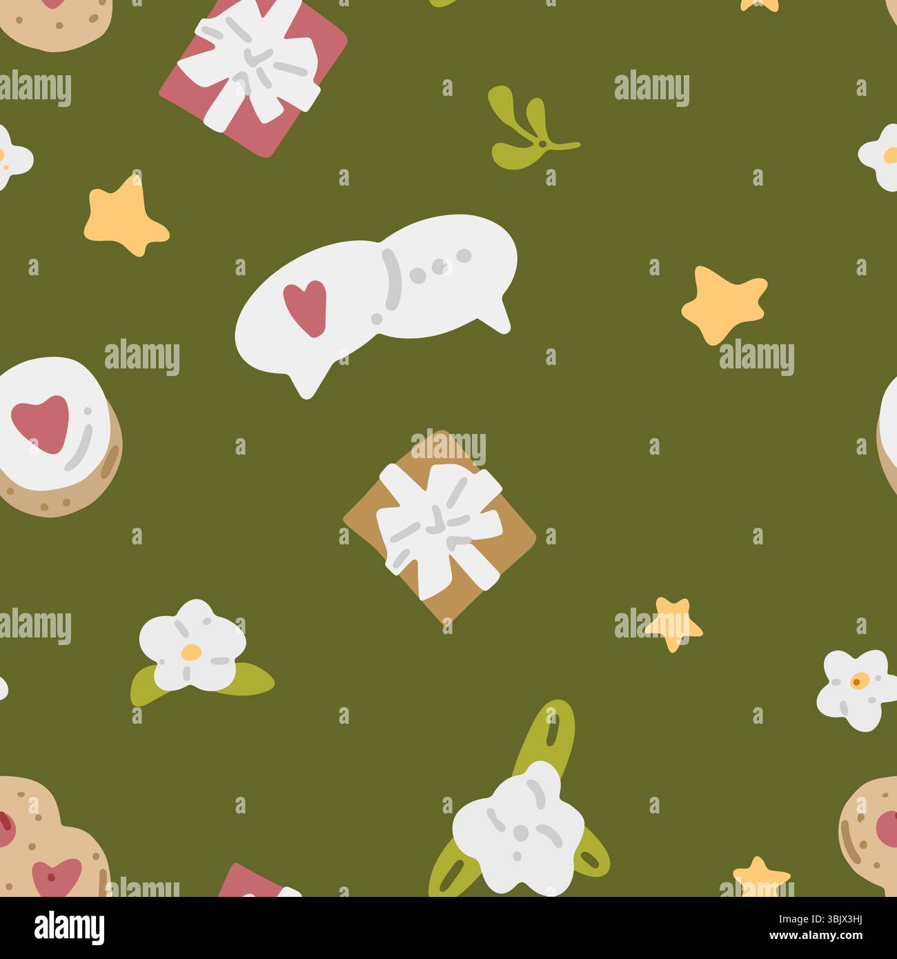 Cozy holiday snack Stock Vector Images - Alamy