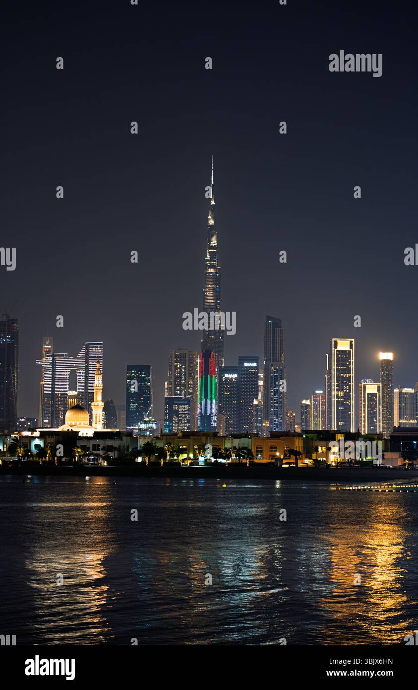 Dubai, United Arab Emirates - May 12, 2024: Stunning view of the Burj ...