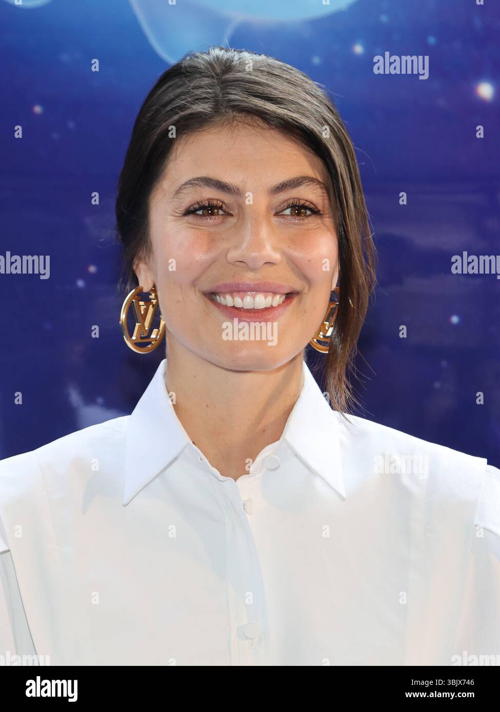 Rome, Termini station, photocall animated film "Elio". In the photo ...