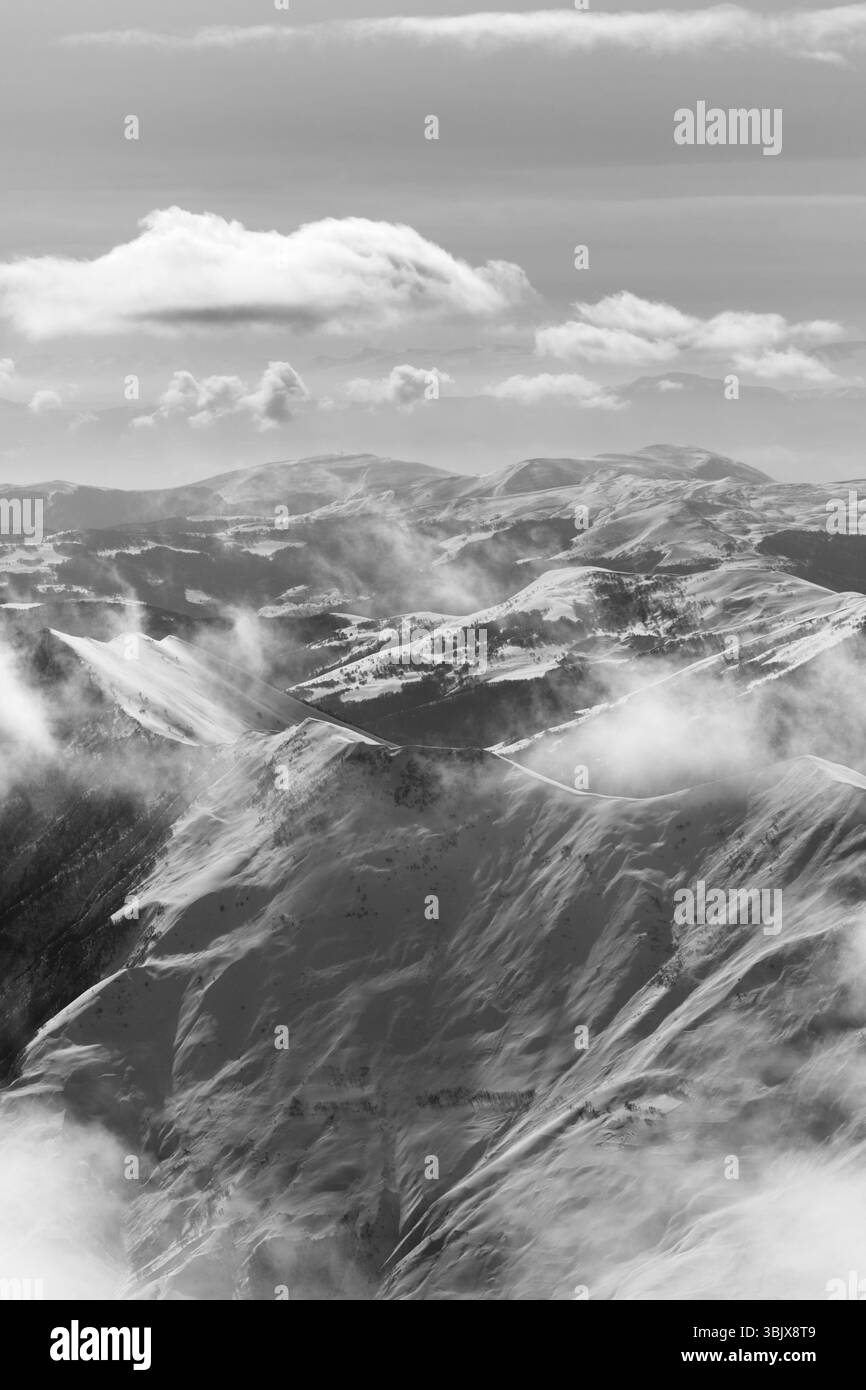 Sunlight slope Black and White Stock Photos & Images - Alamy