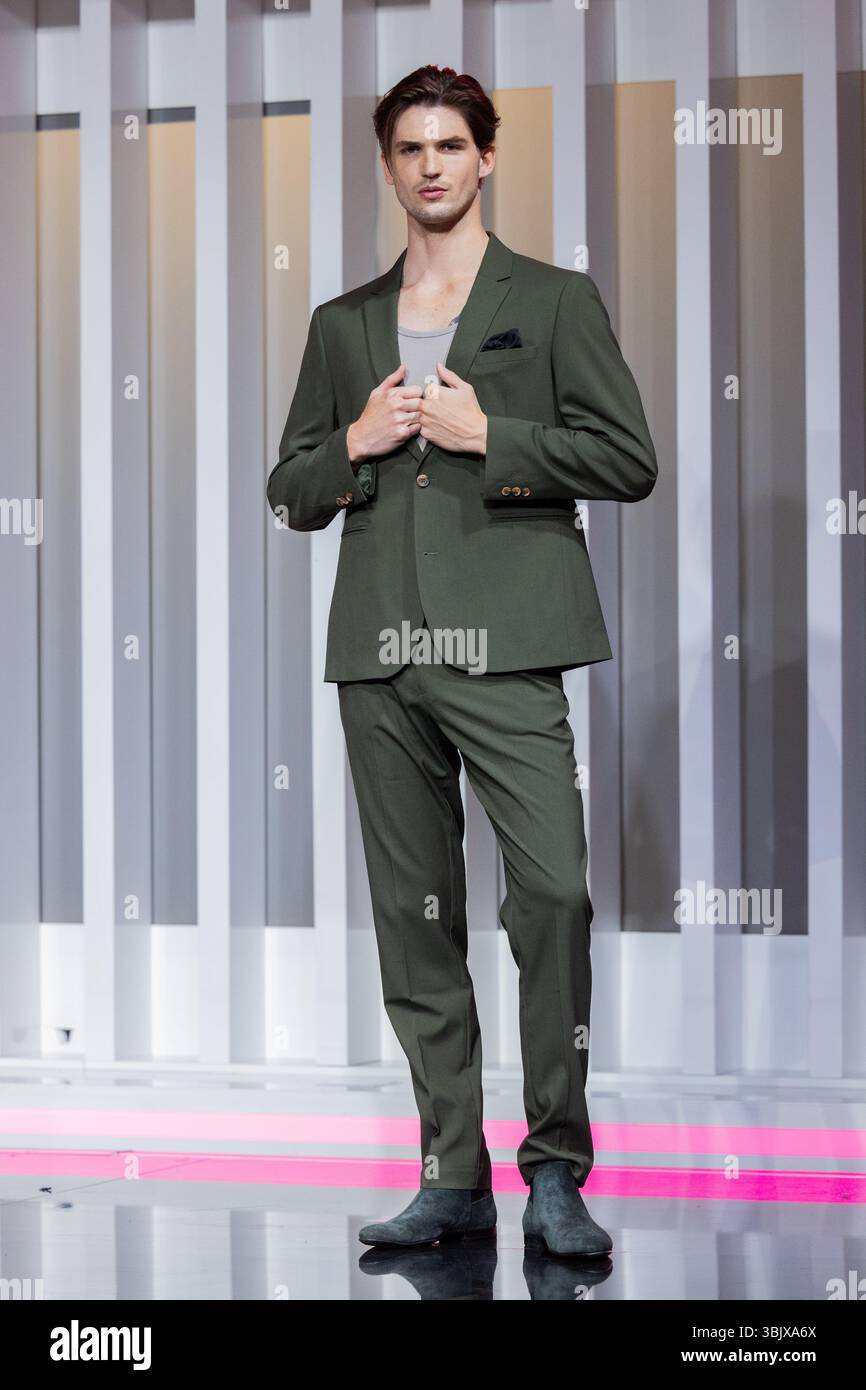 Cologne, Germany. 17th June, 2025. Pierre (22) from Vienna stands at a ...