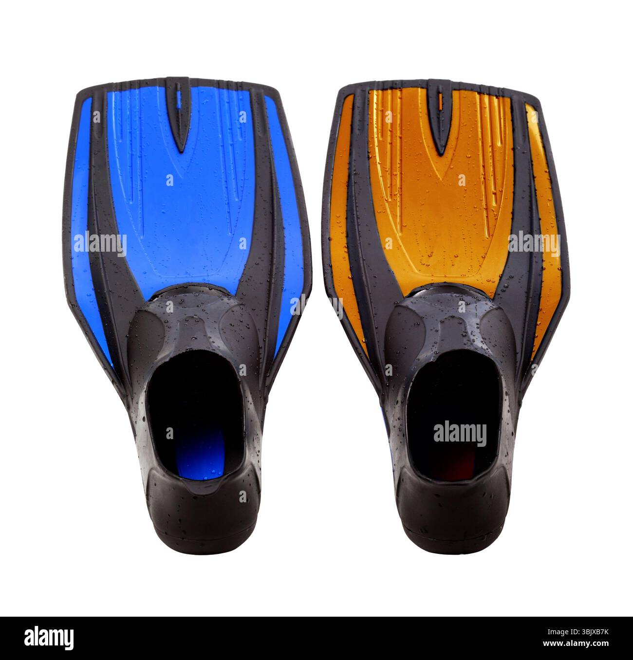 Swim fins Cut Out Stock Images & Pictures - Alamy