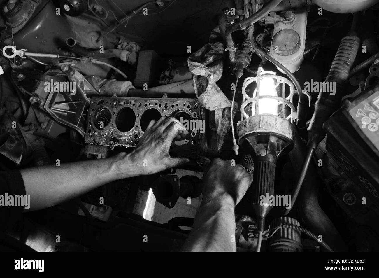 Worker problem Black and White Stock Photos & Images - Alamy