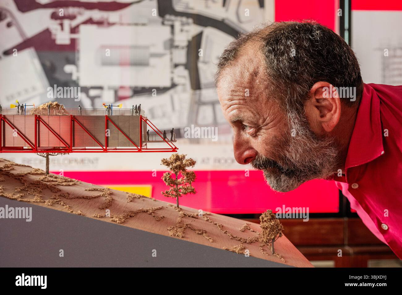 London, UK. 17 Jun 2025. Ab Rogers with Richard Rogers Drawing Gallery ...