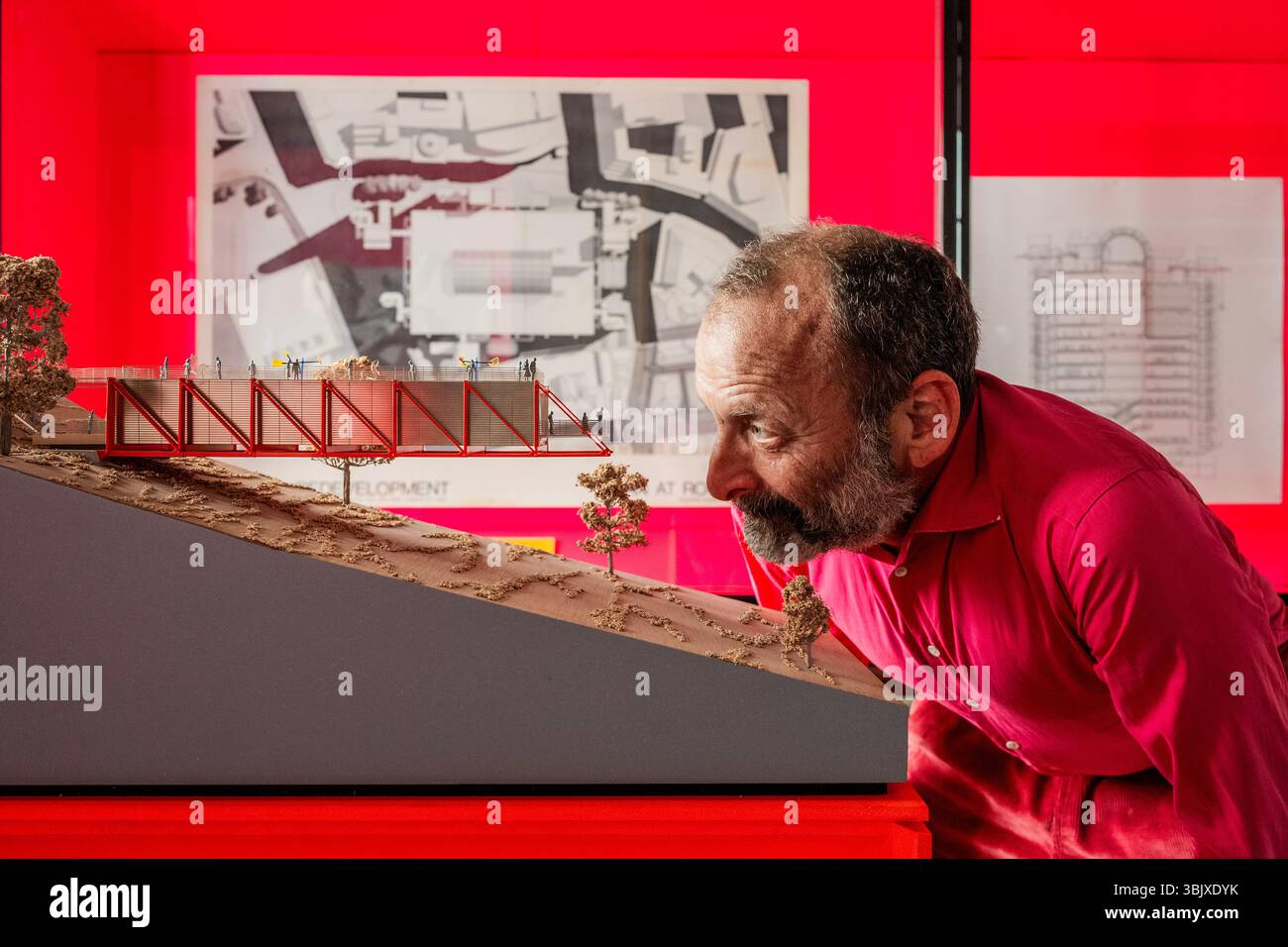 London, UK. 17th June, 2025. Ab Rogers with Richard Rogers Drawing ...