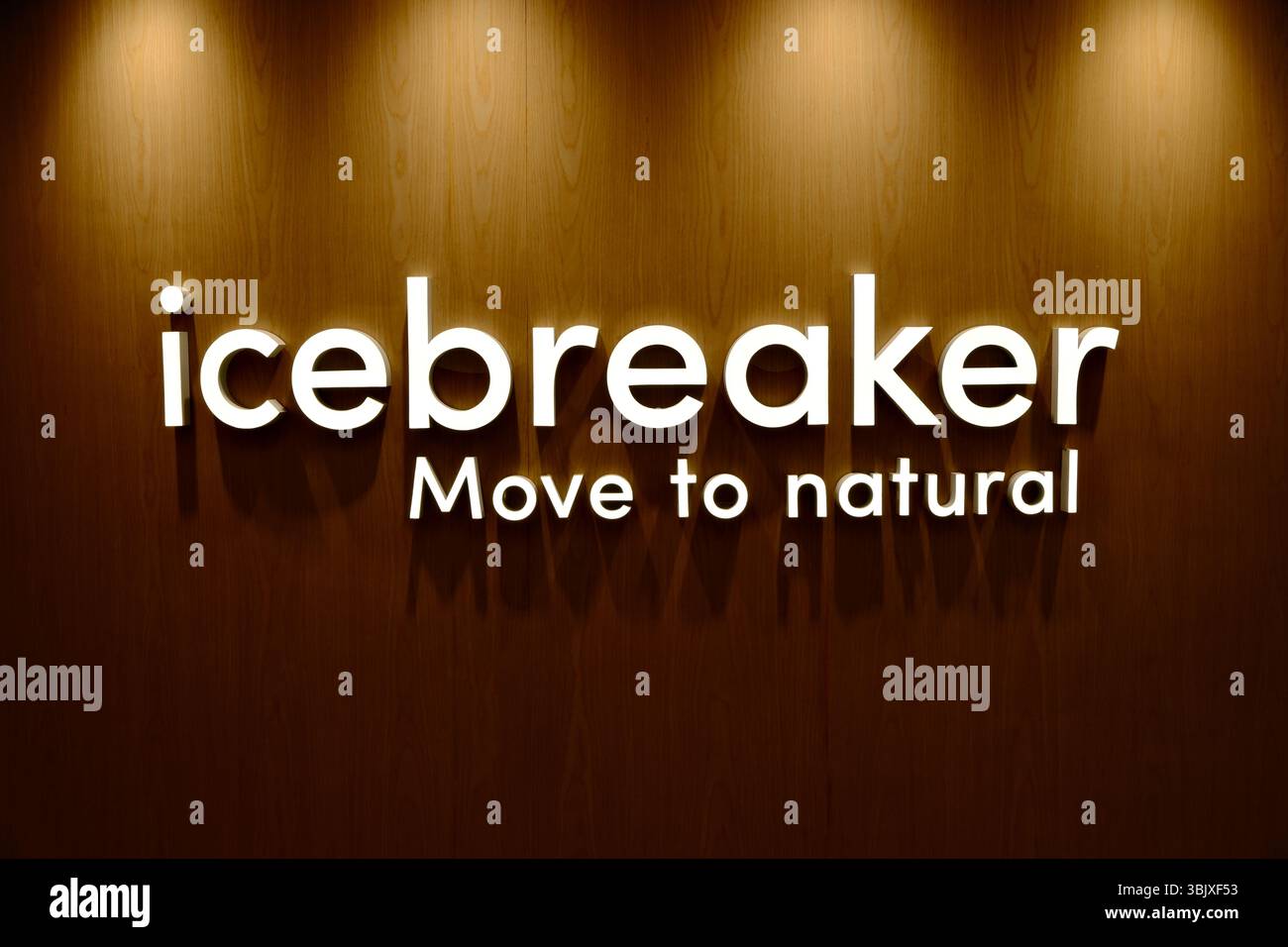 Shanghai,China-March 29th 2025: icebreaker company brand logo Stock ...