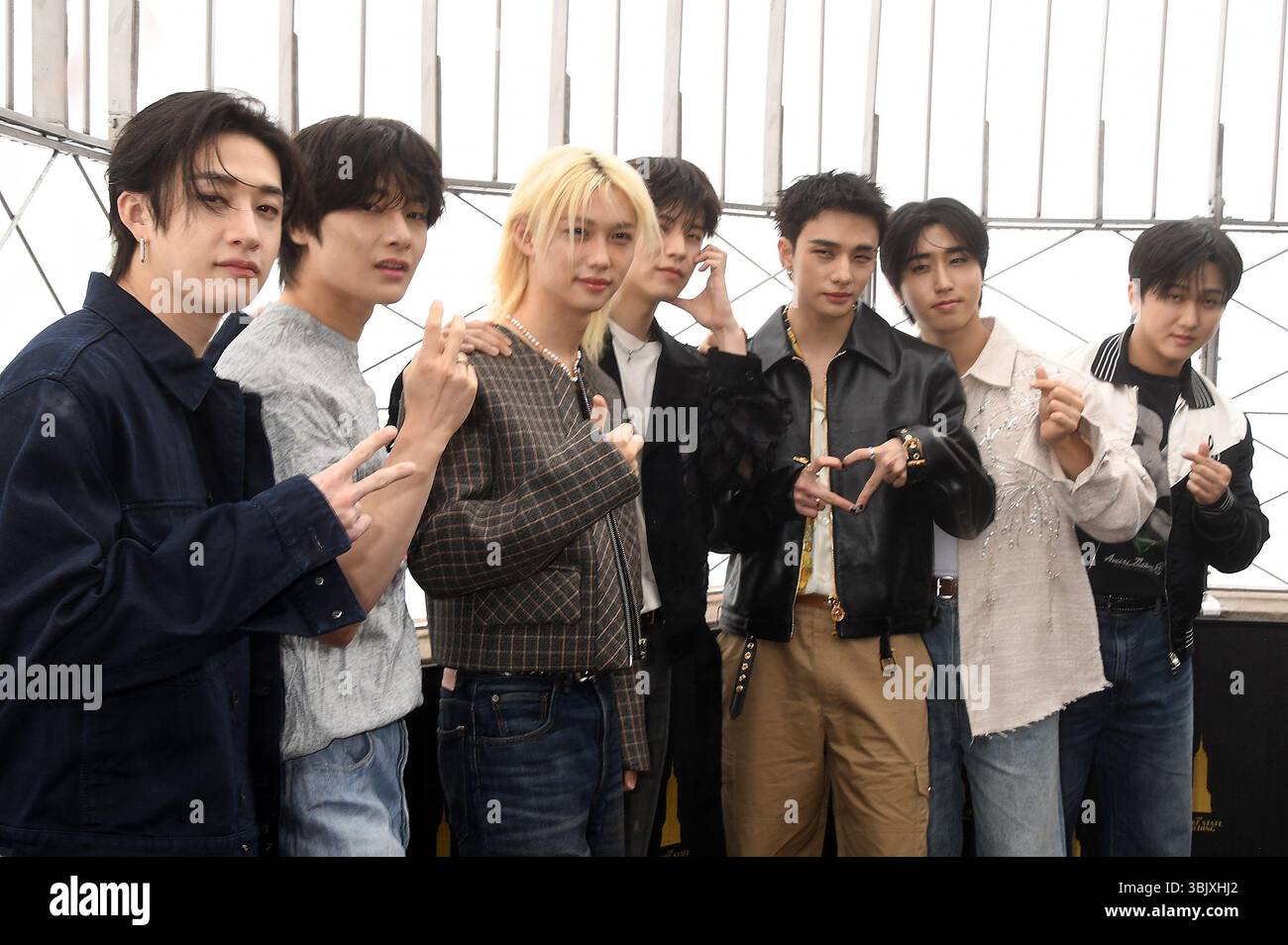 NEW YORK, NY - JUNE 16: ang Chan, I.N, Felix, Seungmin, Hyunjin, Han ...