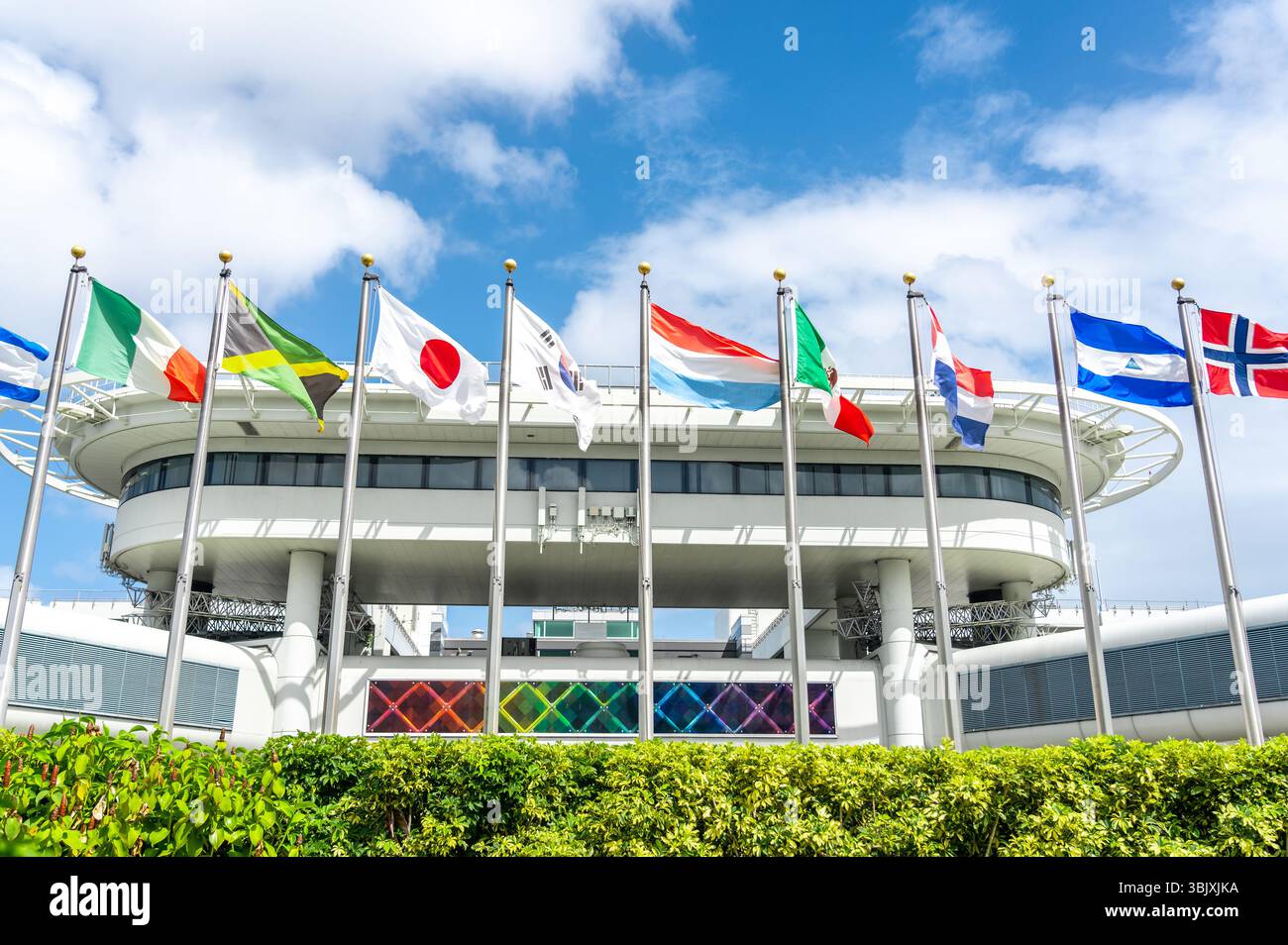 Bright flags different countries hi-res stock photography and images ...