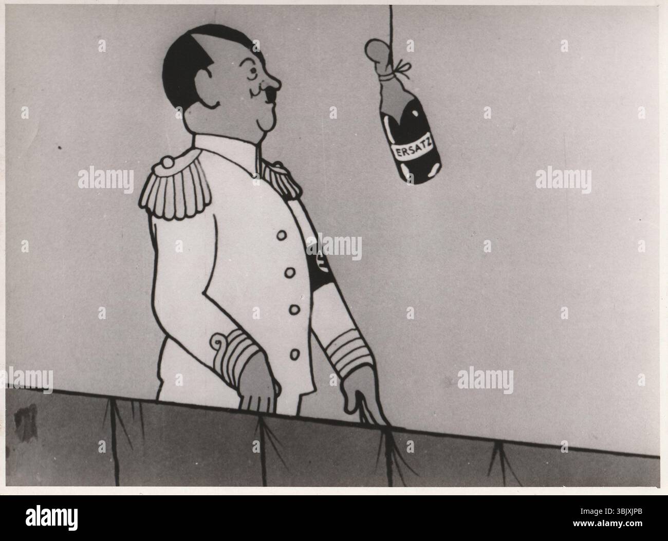 ADOLF'S BUSY DAY 1940 PROPAGANDA ANIMATION FILM LANCE WHITE Stock Photo - Alamy