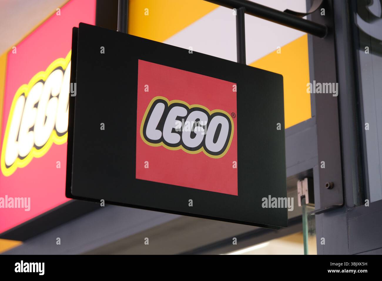 Shanghai,China-April 5th 2025: LEGO brand company logo on store Stock ...